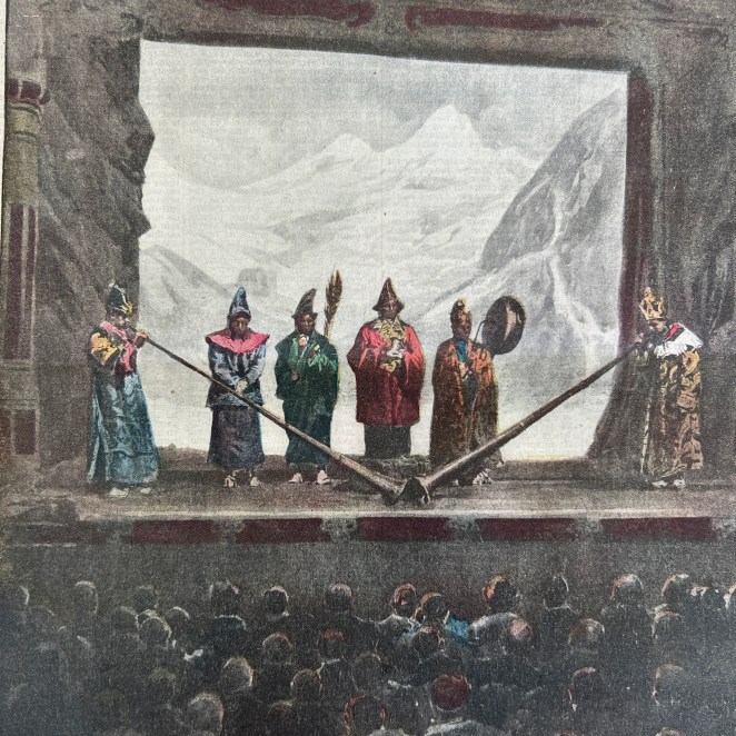 The “Dancing Lamas” and Epic of Everest (1924) Prologue Newspaper ...